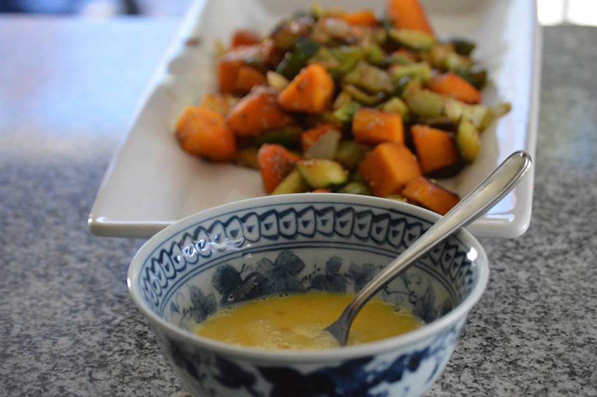 Omelette con vegetales - Laura Di Cola